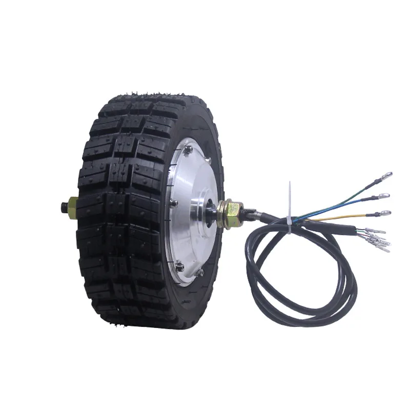 8inch Brushless Hub Motor Dc Load 200kg Electric Wheel Magnetic 250w ...