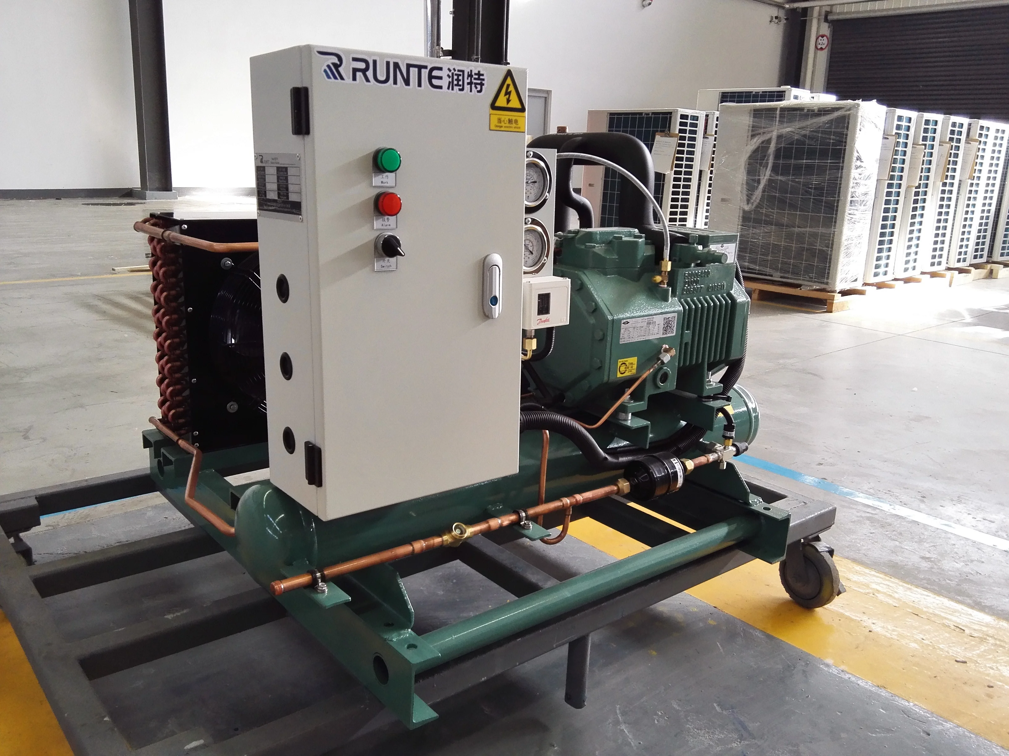 Original Piston Refrigeration Compressor Units For Freezing And ...