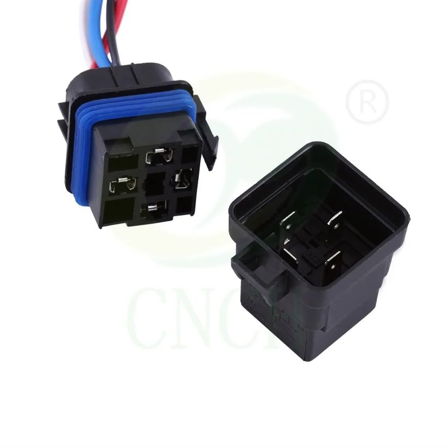 12 Volt 40 Amp 5 Terminal General Purpose Automotive Change-over Relay ...