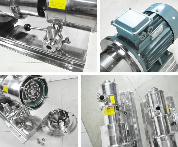 Inline High Shear Homogenizer Mixer For Food Liquid Juice Multi-grade ...