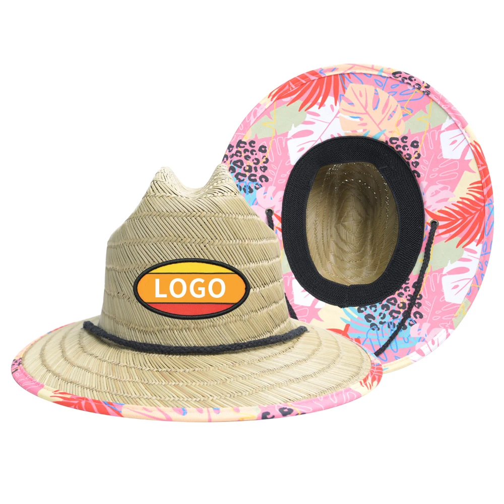 Wholesale Summer Custom Logo Children’s Straw Hats 2021