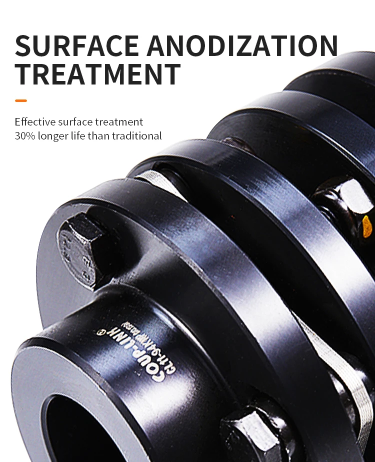 Flexible Flange Shaft Dsic Spacer Coupling With Keyway Shaft Coupler ...