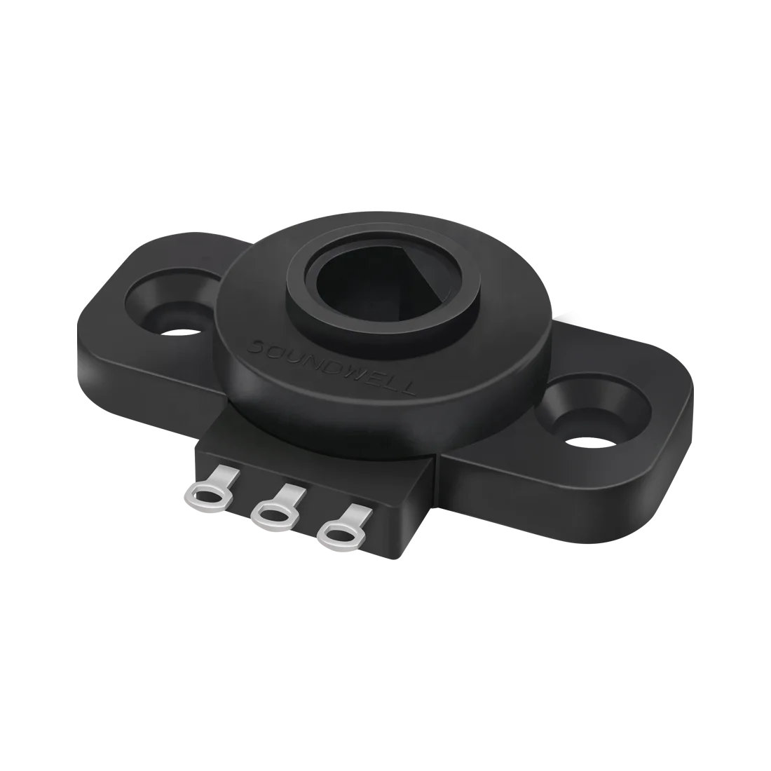 Pt21 Through Shaft Rotary Potentiometer Hyoriztonal Pcb Mounting Pins ...