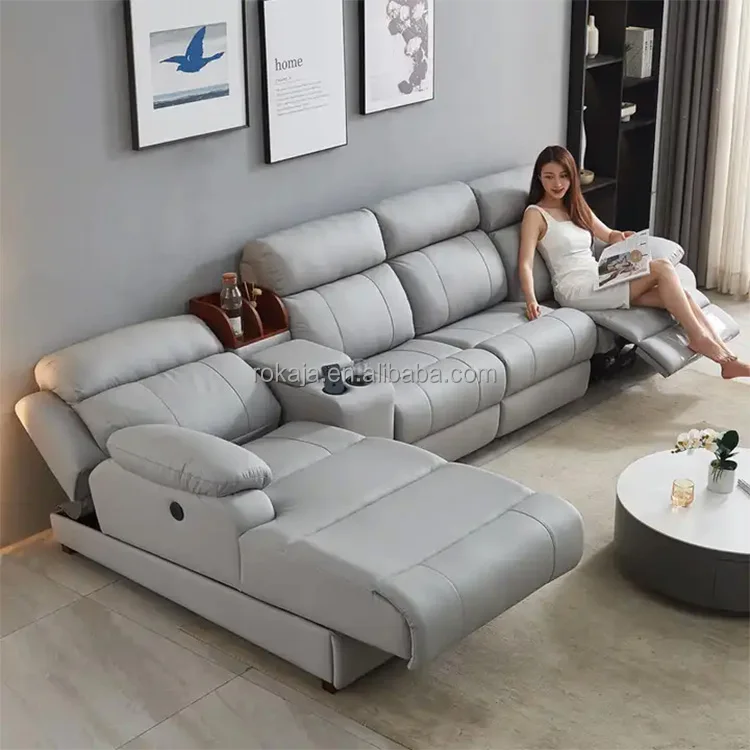 Modern Electric Corner Smart Sofa - Hot Recliner L-shaped
