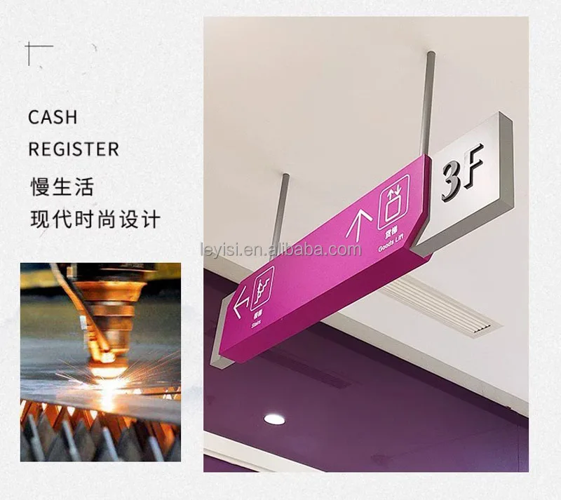 Custom Replaceable Toilet Signage Restroom Sign Door Number Sign for ...