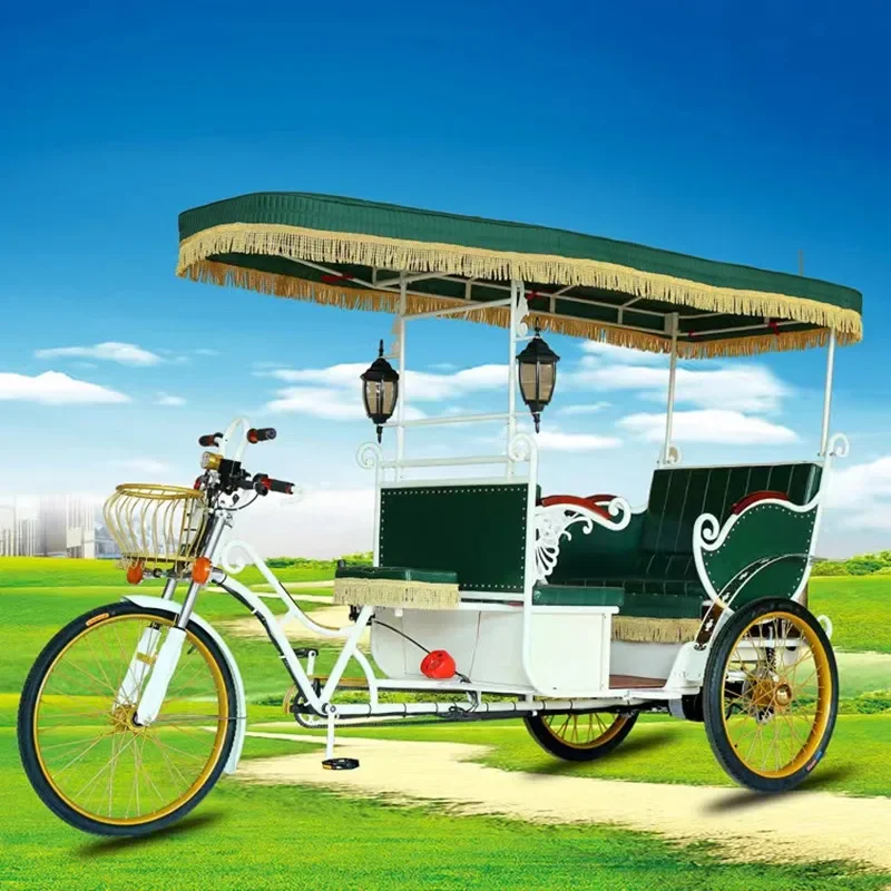 Beautiful Color Tourist Motor Rickshaw - High Quality Quadricycle