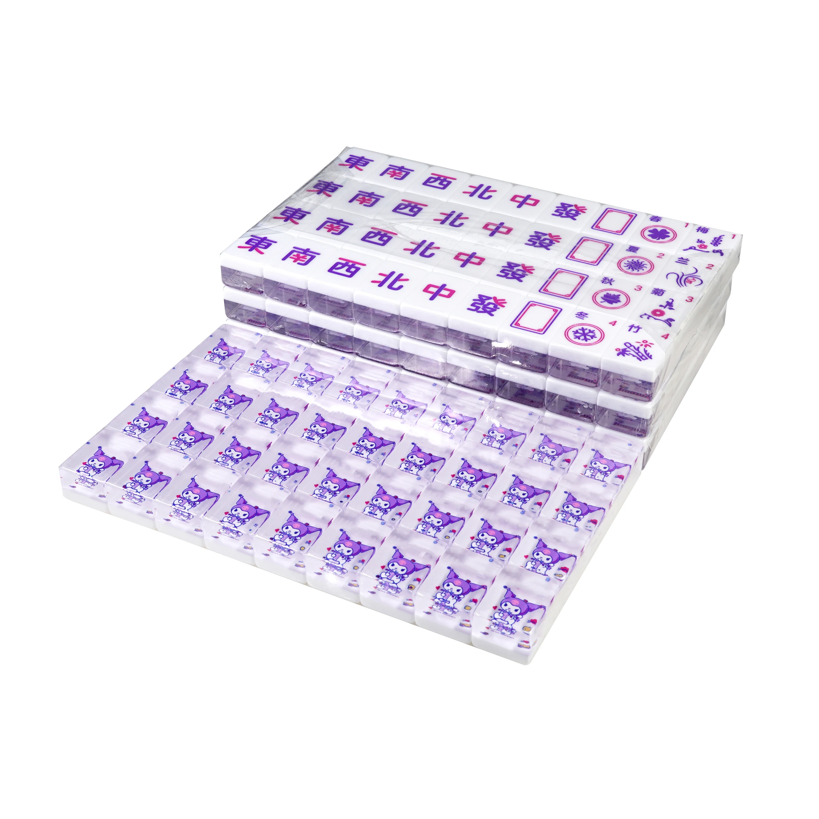 Customizable American Mahjong Set - Durable Acrylic Tiles