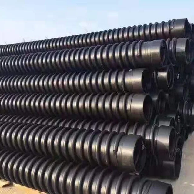 Large Diameter Krah Pipe High Quality Corrugated Double Wall For ...