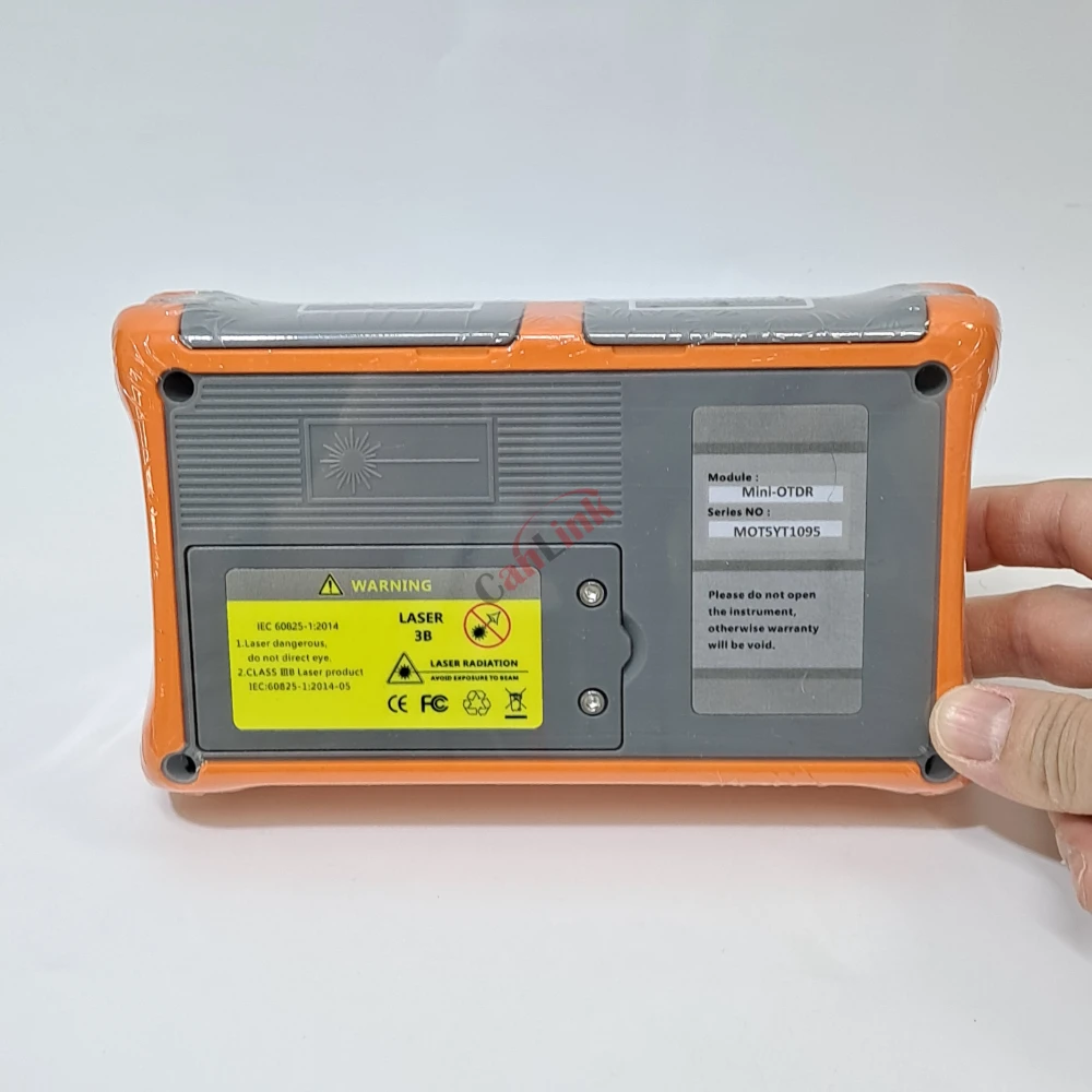 Mini Otdr 1550nm 24db Fiber Optic Reflectometer Touch Screen Vfl Ols ...
