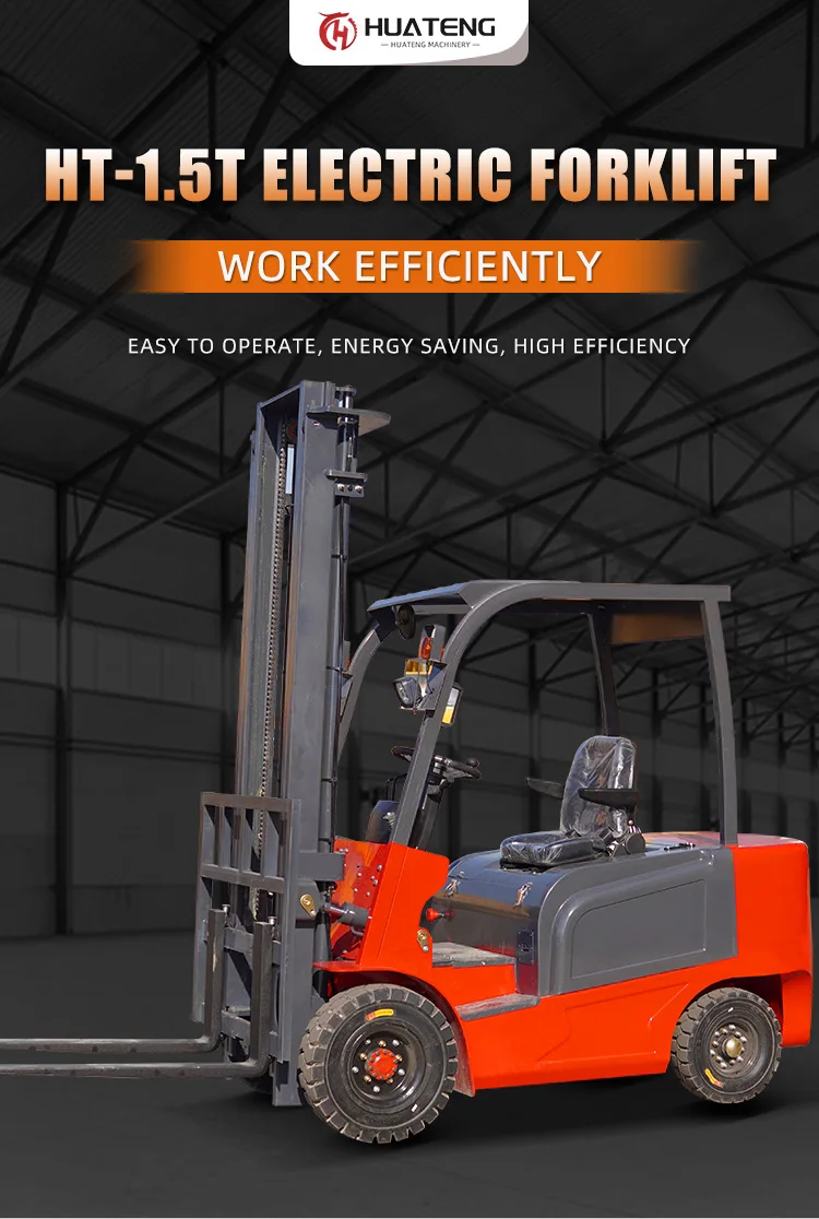 Electric Forklift Truck - 48V Mini Self Loading Empilhadeira