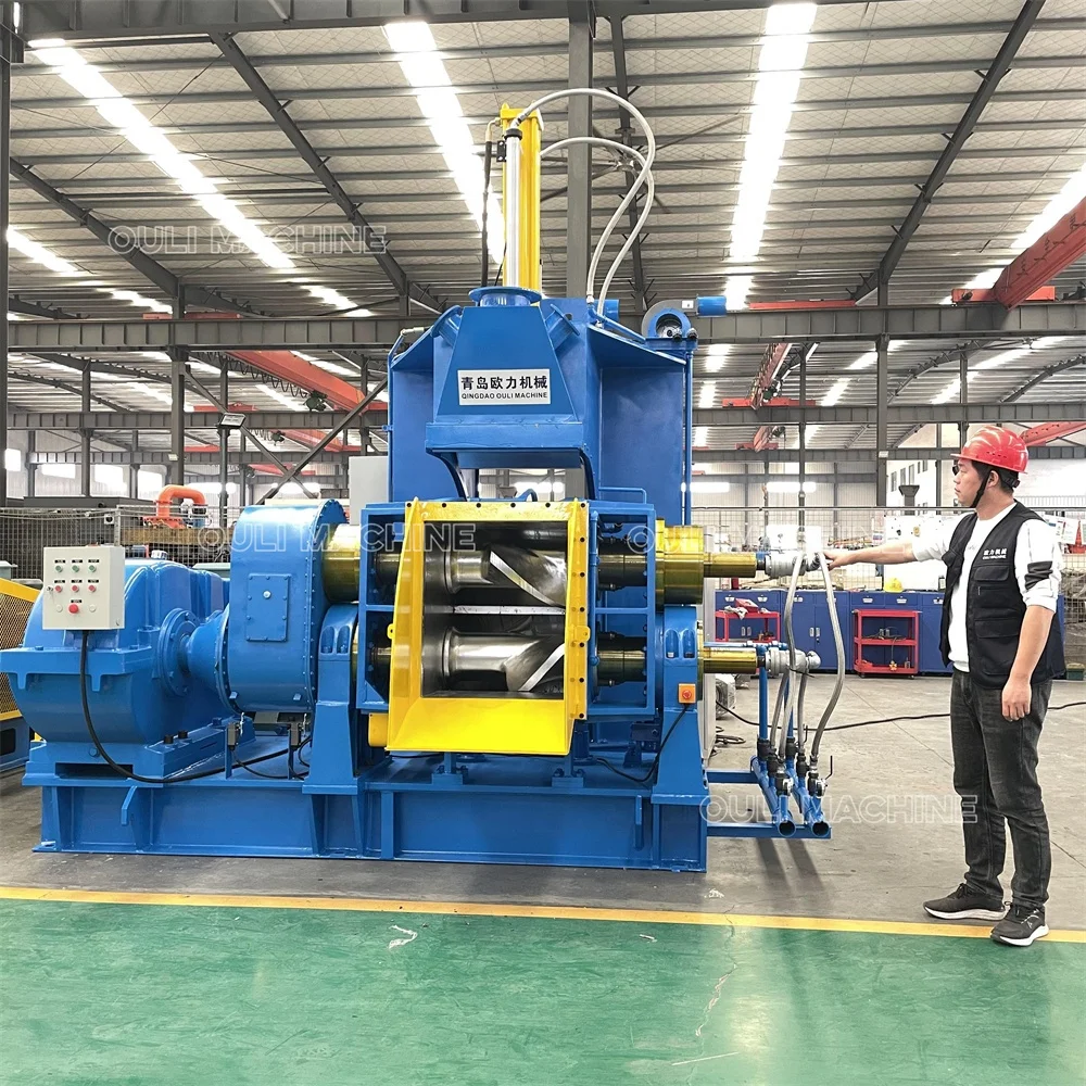 Intermesh Tangential Rotor With 2 /4 Wings New Design Banbury Rubber ...