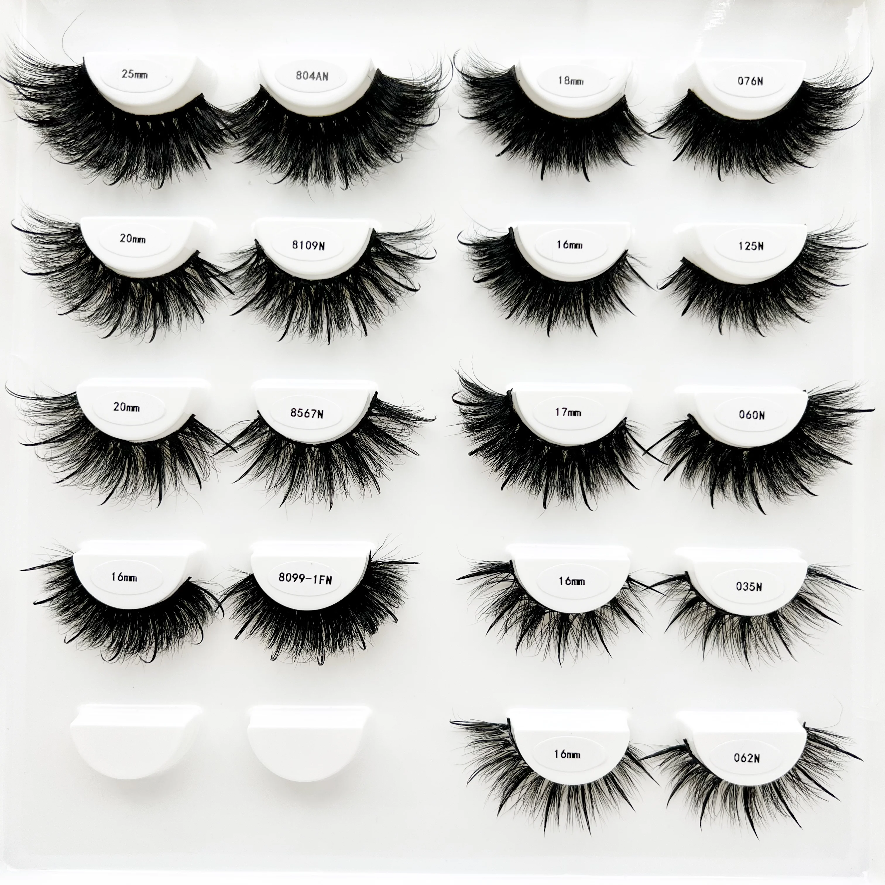 Wholesale Wet Spiky Wispy Full Strip Lashes Long Dramatic 3d Mink ...