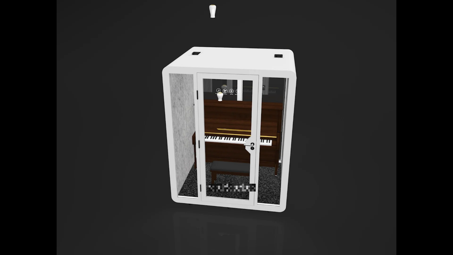 Public Area Soundproof Work Office Booth Seating Price Phone Cubicle ...