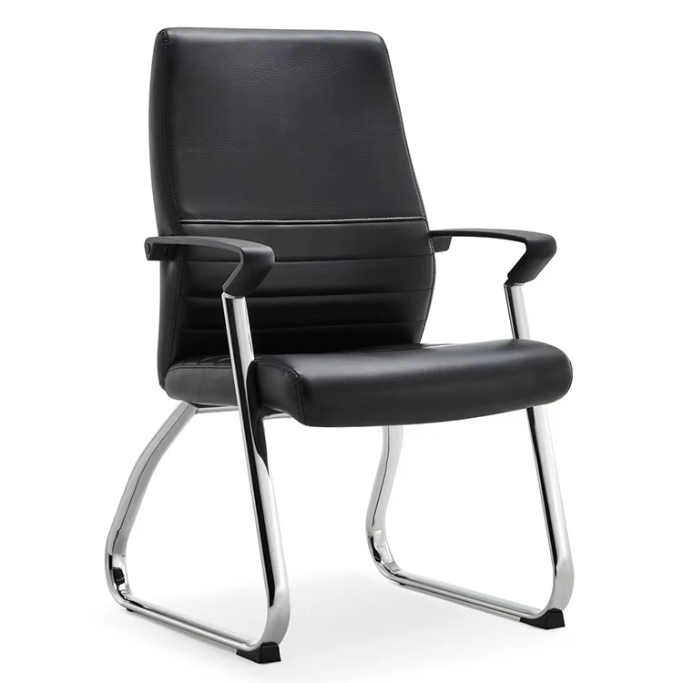 Modern Luxury PU Leather High-back Executive Office Chair Without ...