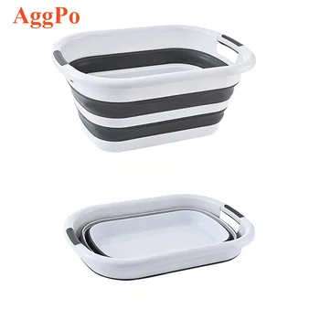 Collapsible Wash Basin Laundry Tub - Collapsible Laundry Baskets ...