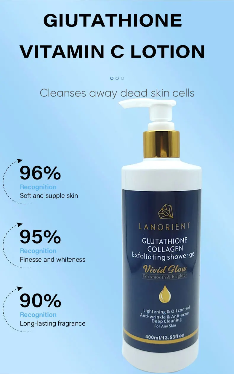 400ml Herbal Skin Whitening Shower Gel & Body Wash Oem | Wholesale