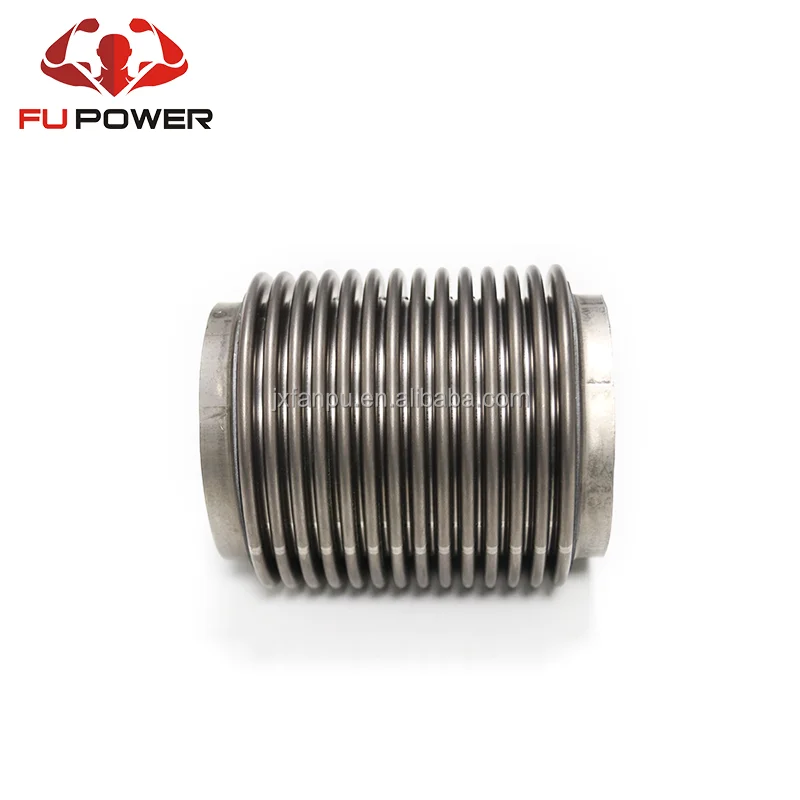 Used for Cars Motorcycle Engine Parts 4" Titanium Exhaust Flexible Pipe ...