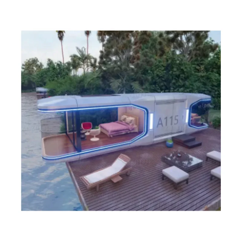Standard Modern Camping Pod Space Prefab Portable Mobile Capsule House ...
