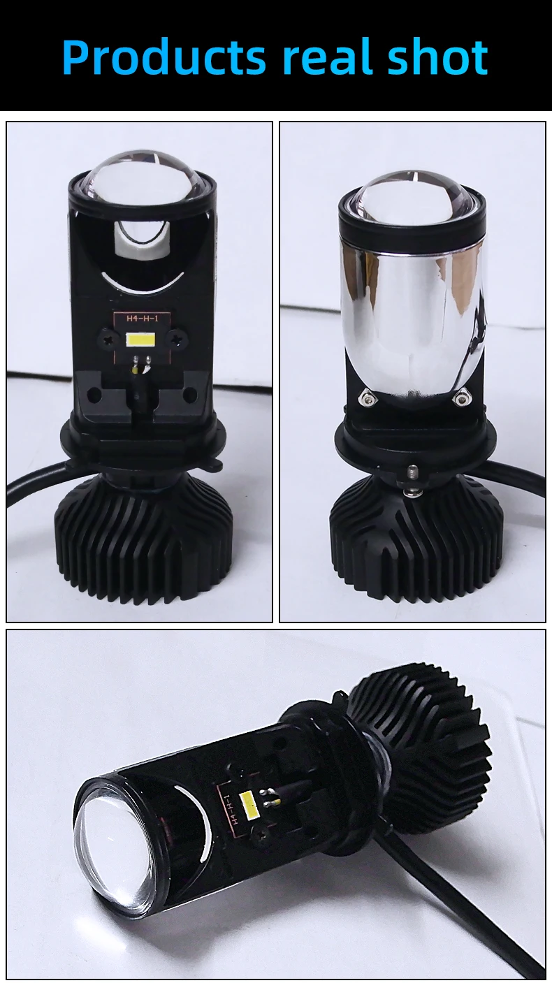 Y6 Y6D LED Mini Projector H4 - Bright & Reliable Headlights