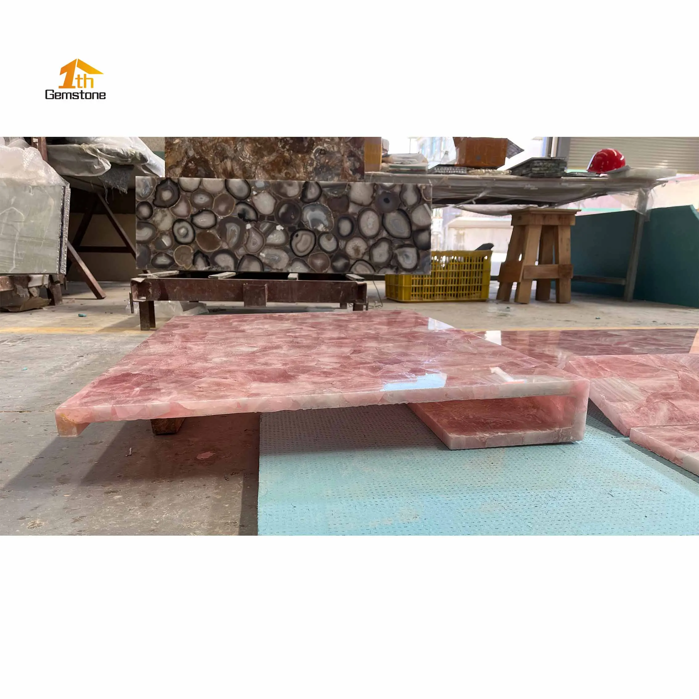 Pink Quartz Countertops - Customize Rose Quartz for Kitchens
