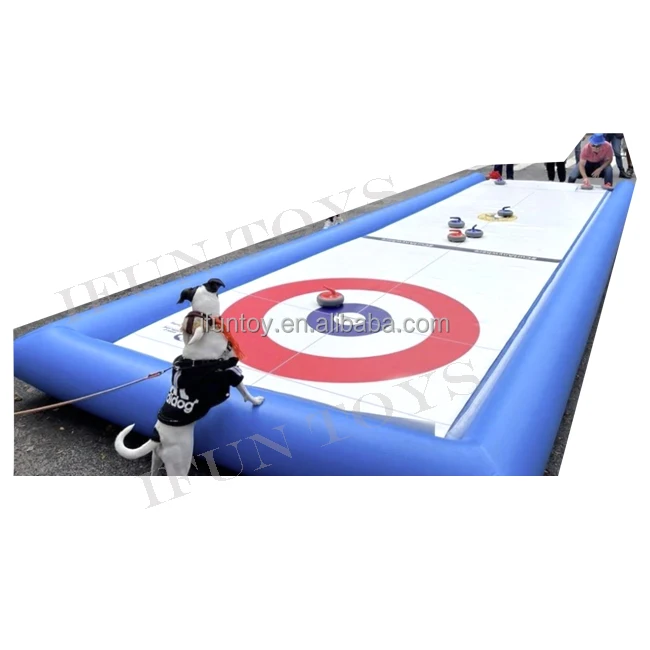 Sport Game Toys - Inflatable Ice Rink Curling Game Boards