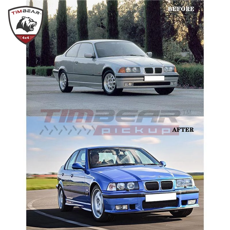 M3 STYLE PP BODY KIT FRONT BUMPER for BMW 3 SERIES E36