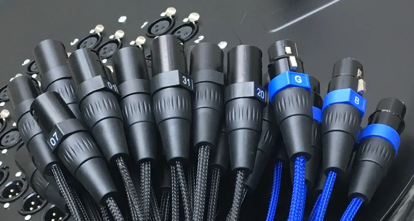 32 Channel DMX XLR Stage Snake Cable Reel - OEM Available | Wholesale