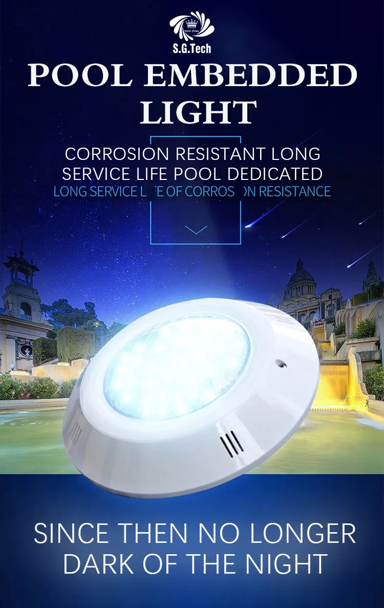 Water Crown Plastic Waterproof IP68 12v Par56 Lamp Housing Led Swimming Pool Light| Alibaba.com