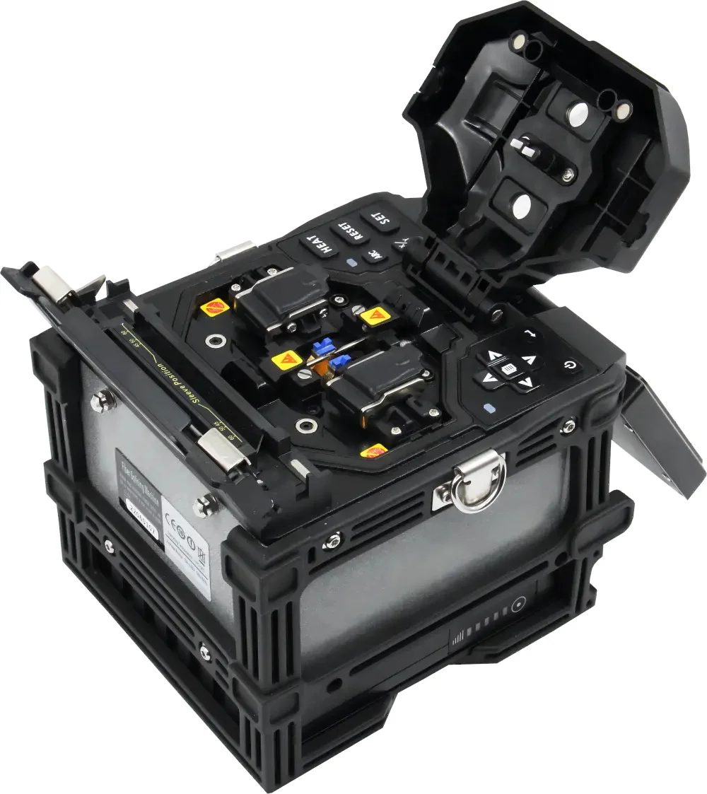 Grandway Gs-401 Clad Alignment 4 Motors Fiber Fusion Splicer 5200mah ...