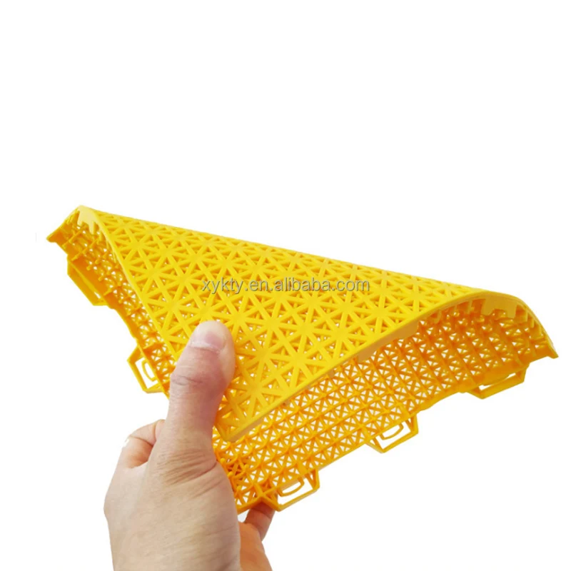 Sports Flooring System Tiles Removable Floor PP Modular Suspended ...