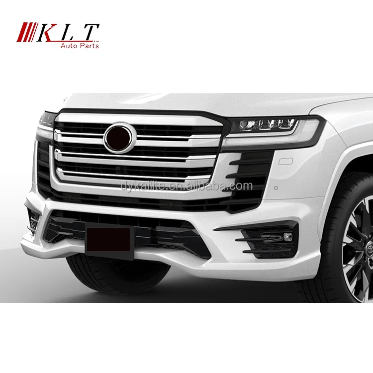 Klt Car Front Rear Bumper Facelift Wide Conversion Bodykit Lc200 Upgrade To Lc300 Body Kit For ...