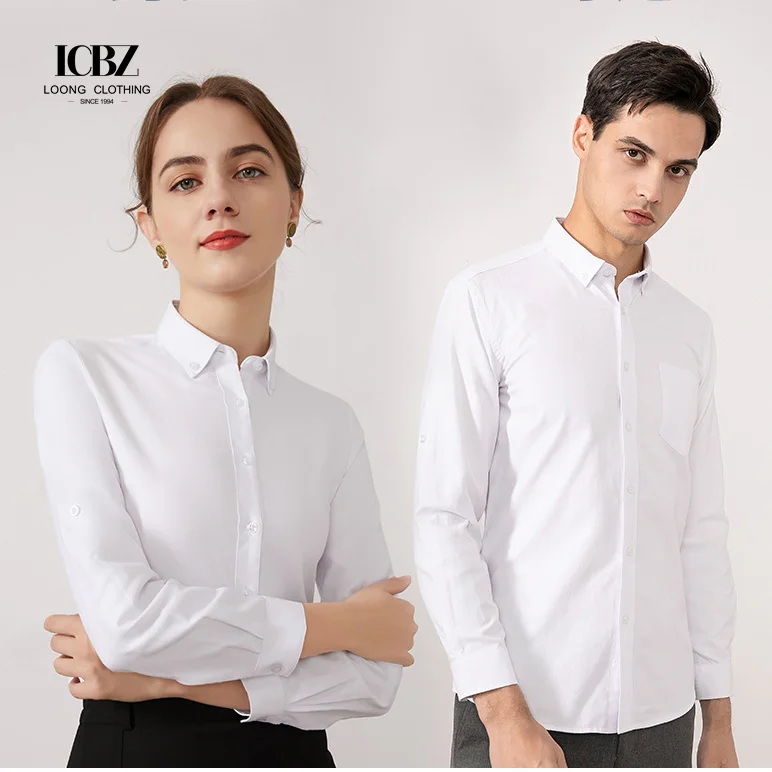 Classical Dress Shirts Business Man Elegant Office Work Wear 100% ...