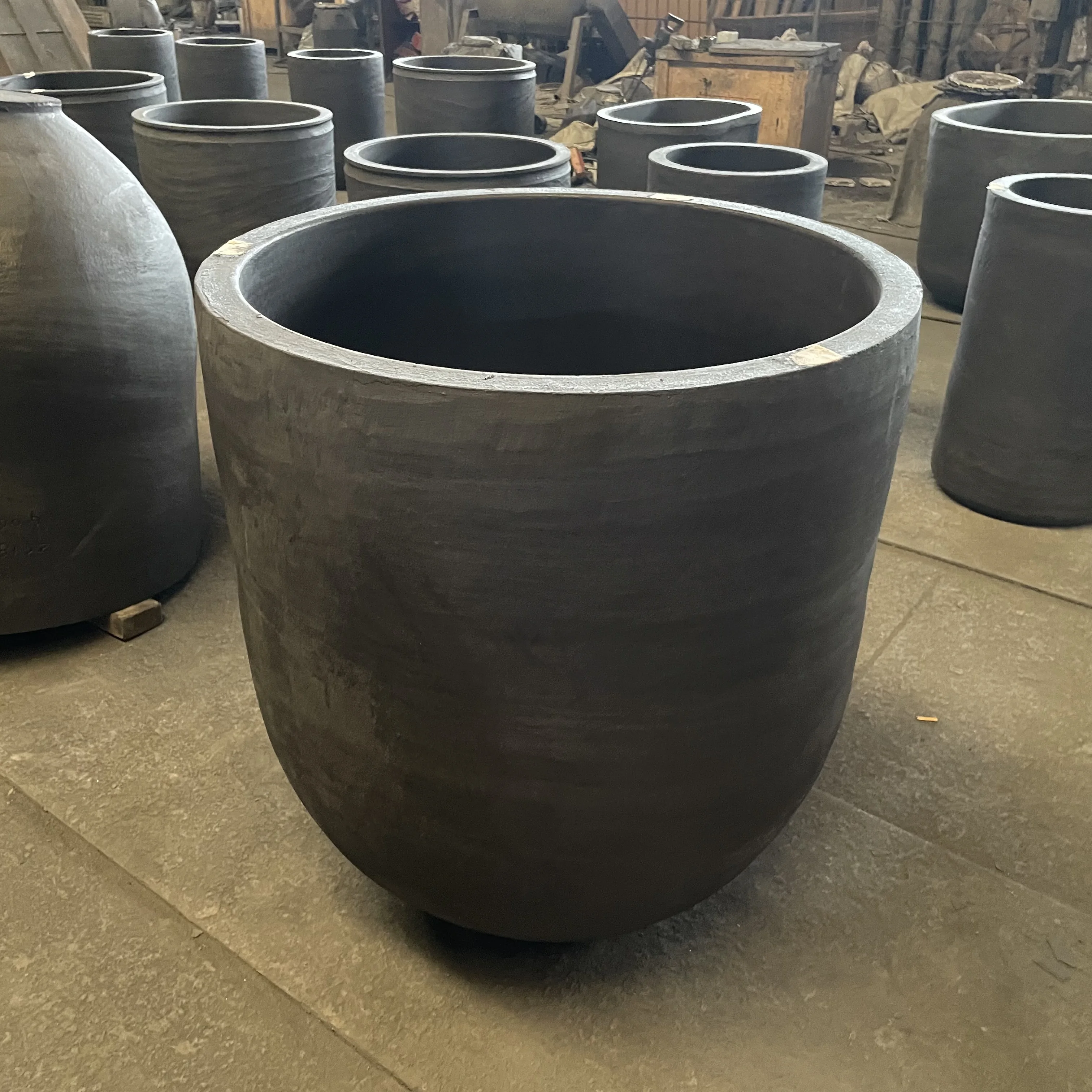 Cast Iron Crucible For Melting Aluminum Crucibles Gold Graphite Pot ...