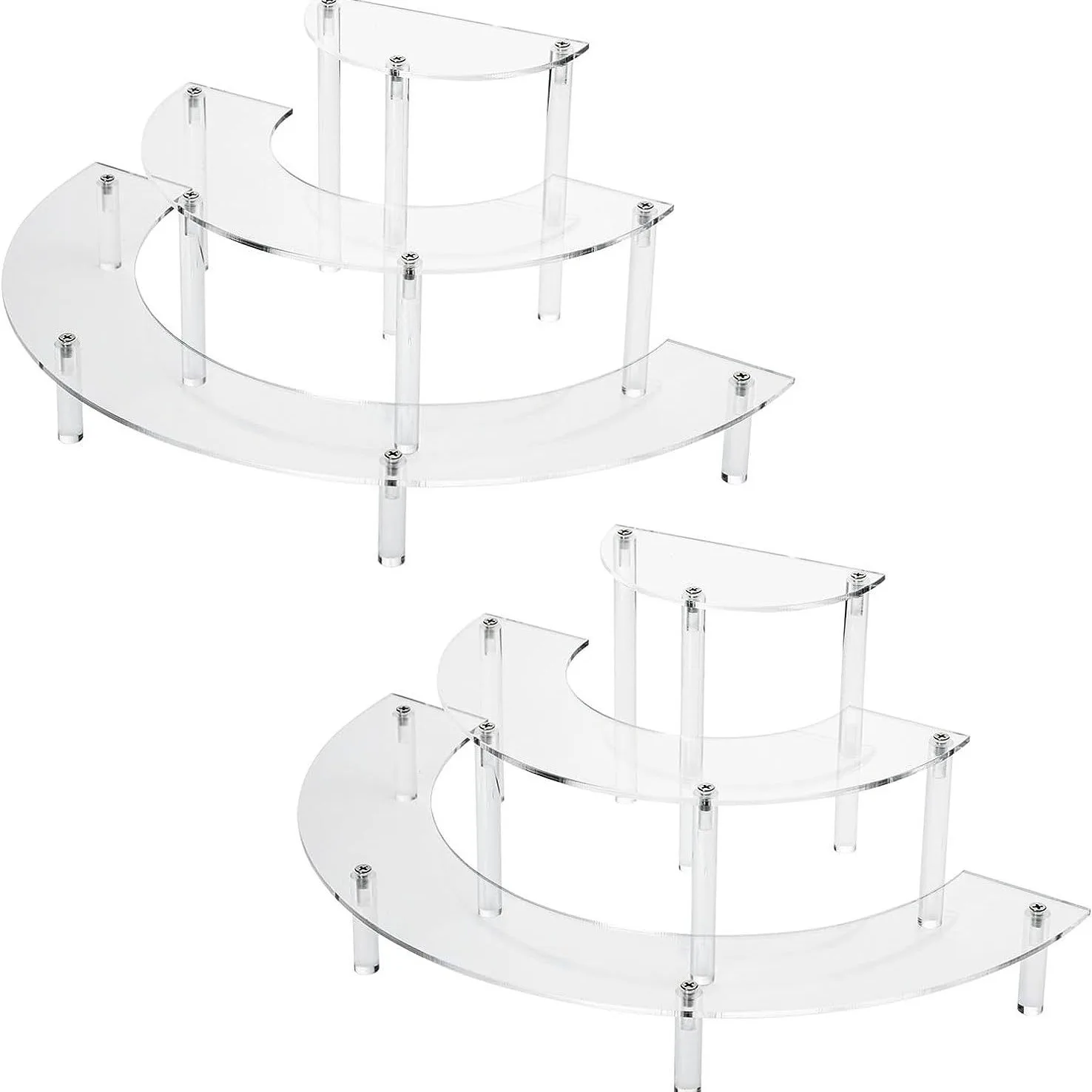 Clear Acrylic Display Risers Showcase For Toy Risers Retail Stand ...