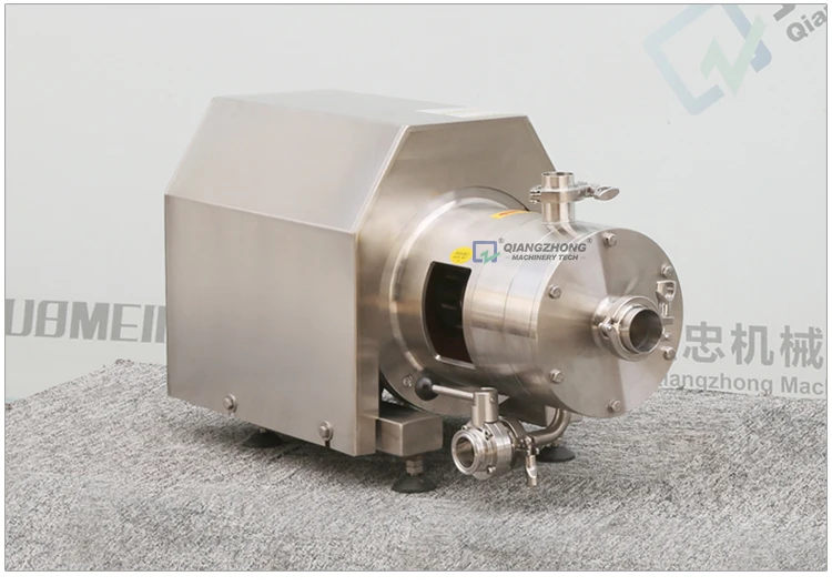 Hish Sanitary Inline Disperser Homogenizer for Food Processing