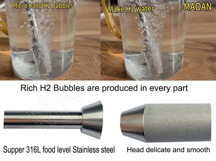 Hydrogen Diffusion Nano Bubbler - MAOAN Hydrogen Stone