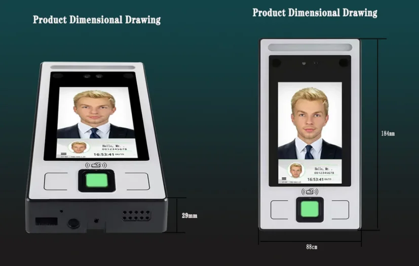 QR Fingerprint Reader - Advanced Biometric Time Attendance