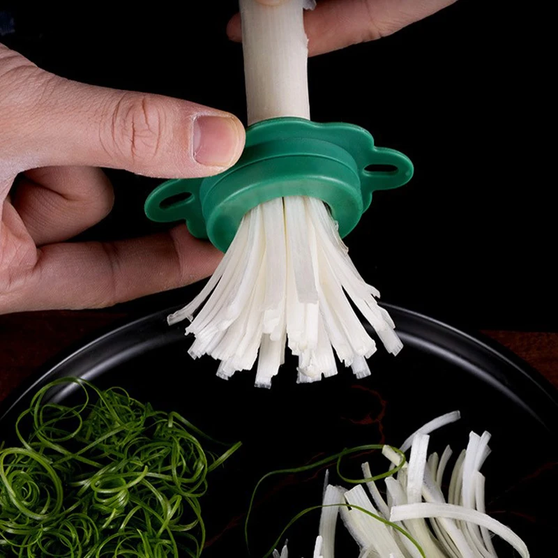 Onion Cutter Stainless Steel Grater Plum Blossom Shaped Shred Silk ...