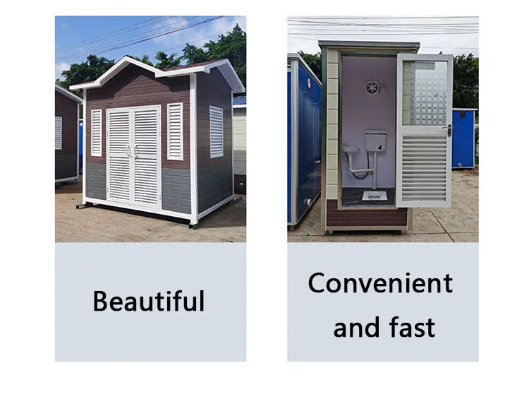 Modern Prefabricated Bathroom Shower Public Modular Outdoor Portable ...