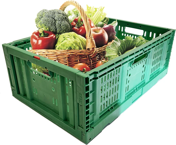 Collapsible Crate Handling - Versatile Storage Solutions