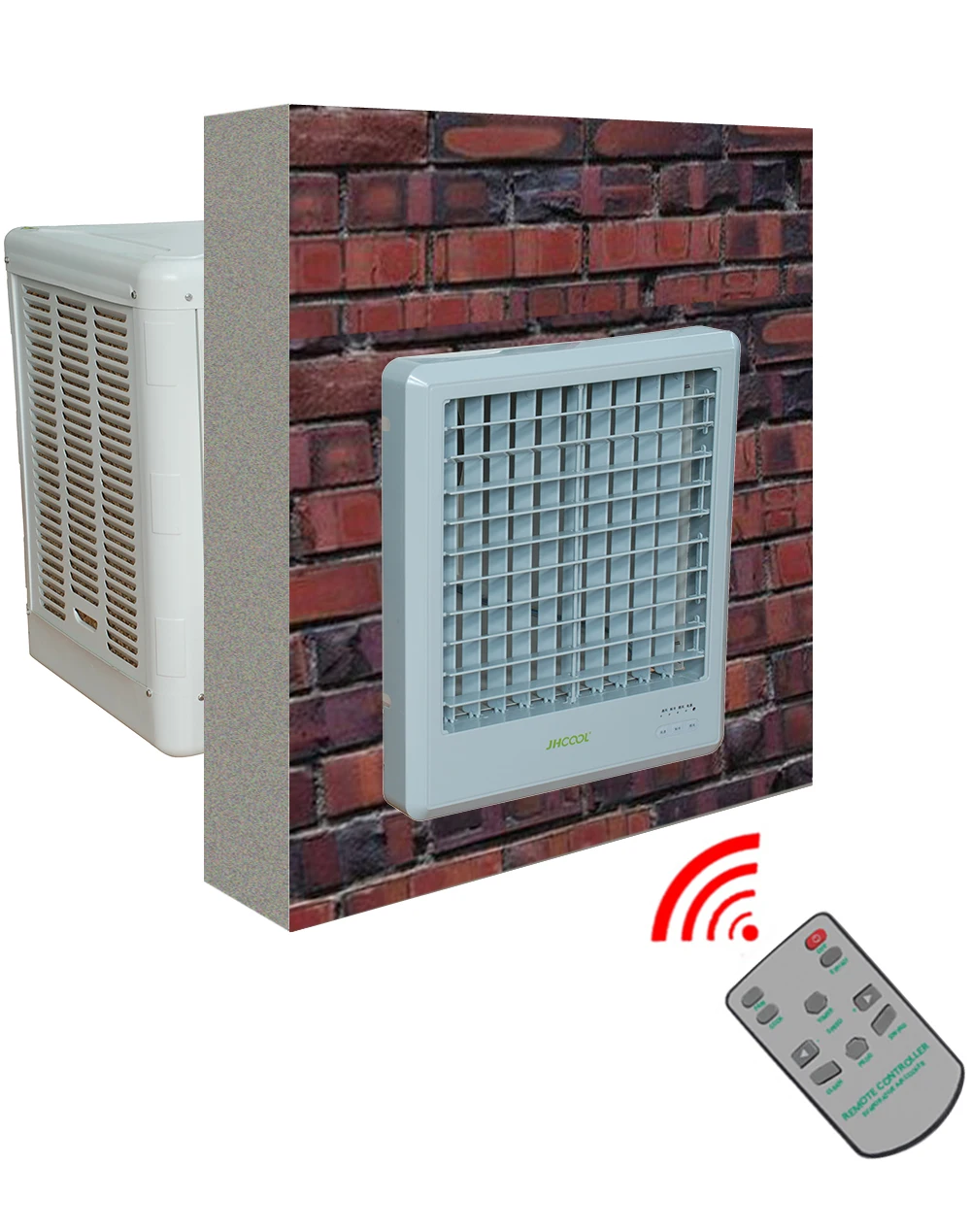 Remote Controlled Household Axial Evaporative Water Desert Ac Window ...