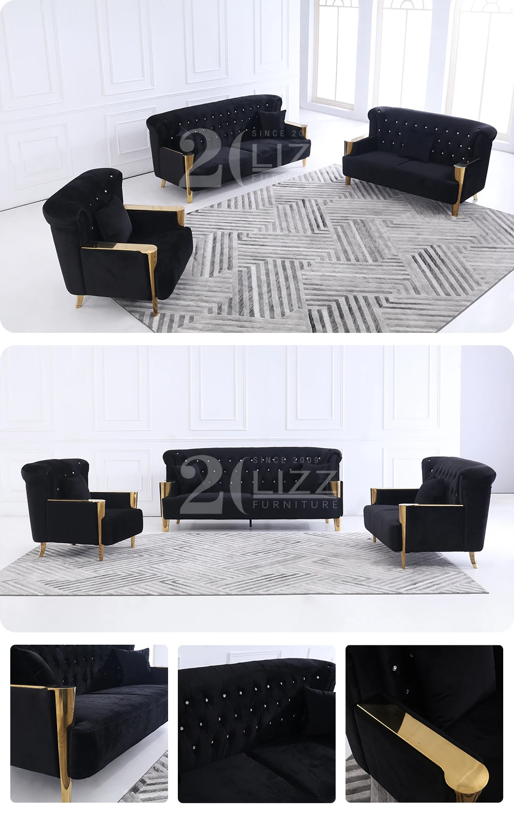 Luxury Hall Furniture - Chesterfield Sofas & Sectionals