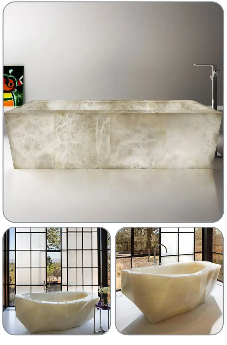 Modern Freestanding Solid Surface Bath Tub Bathroom Shower Tub High ...
