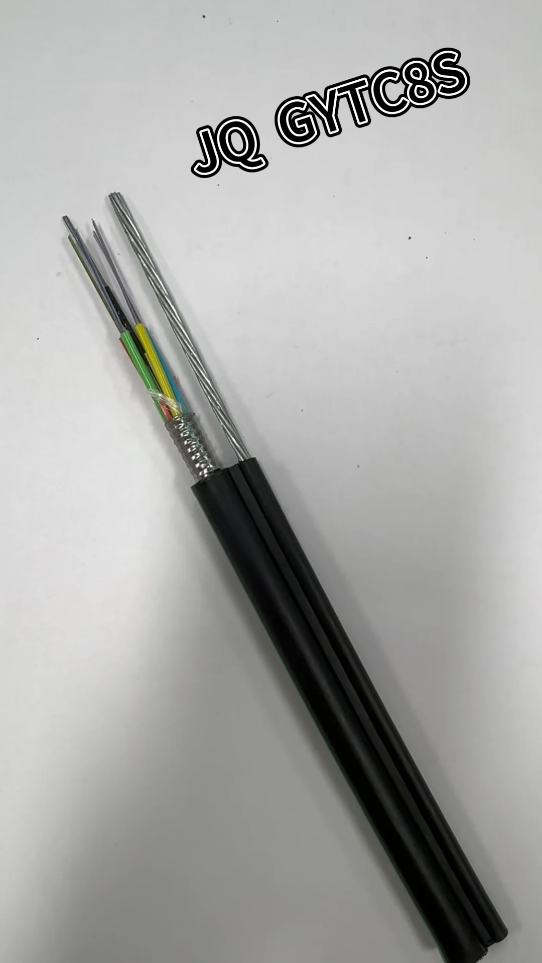 2- 144 Core Single Mode Armored Outdoor Optical Cable Gyxtc8s/gytc8s Aerial Self-supporting ...