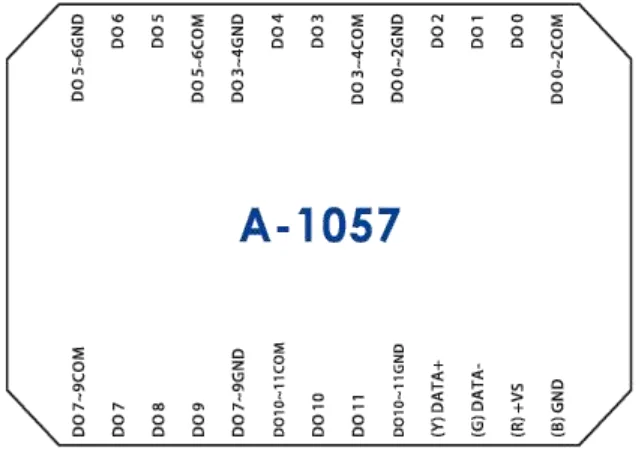 12do Digital Rs-485 Remote I/o Module - Modbus Compatible, Oem