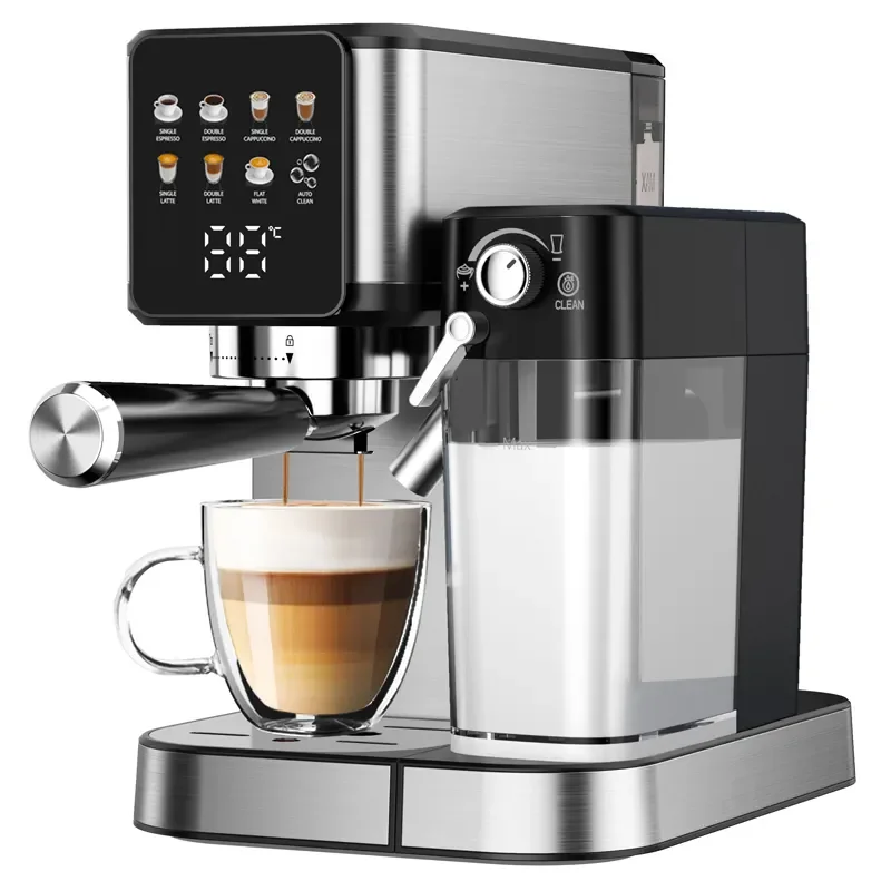 Hotel Smart Touchscreen Espresso Coffee Machine Office 20 bar Espresso ...