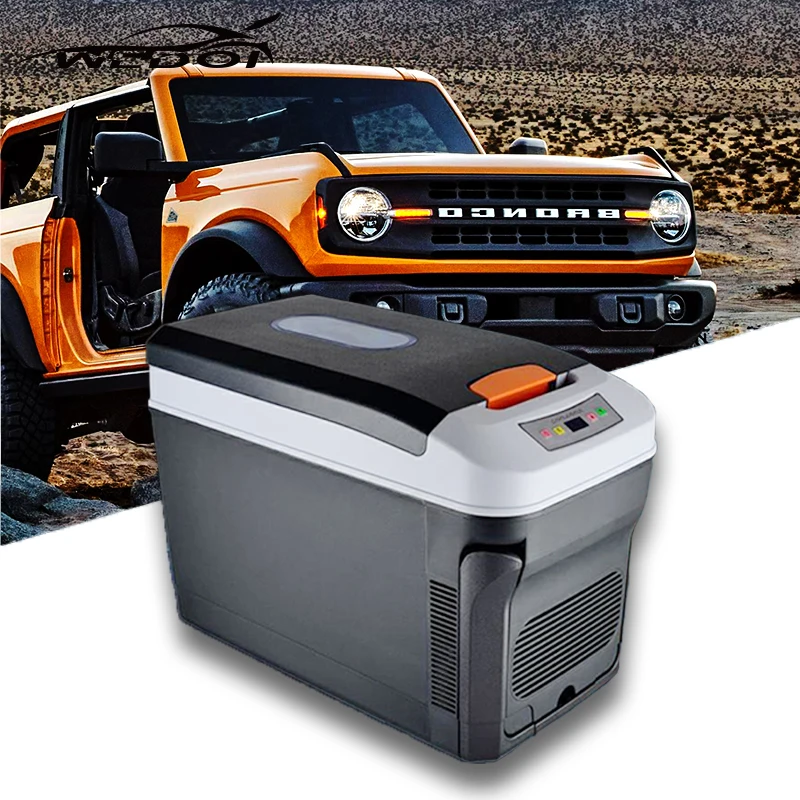 Portable Mini 12v Fridge Freezer Refrigerator For Ford Bronco 24v Dc ...
