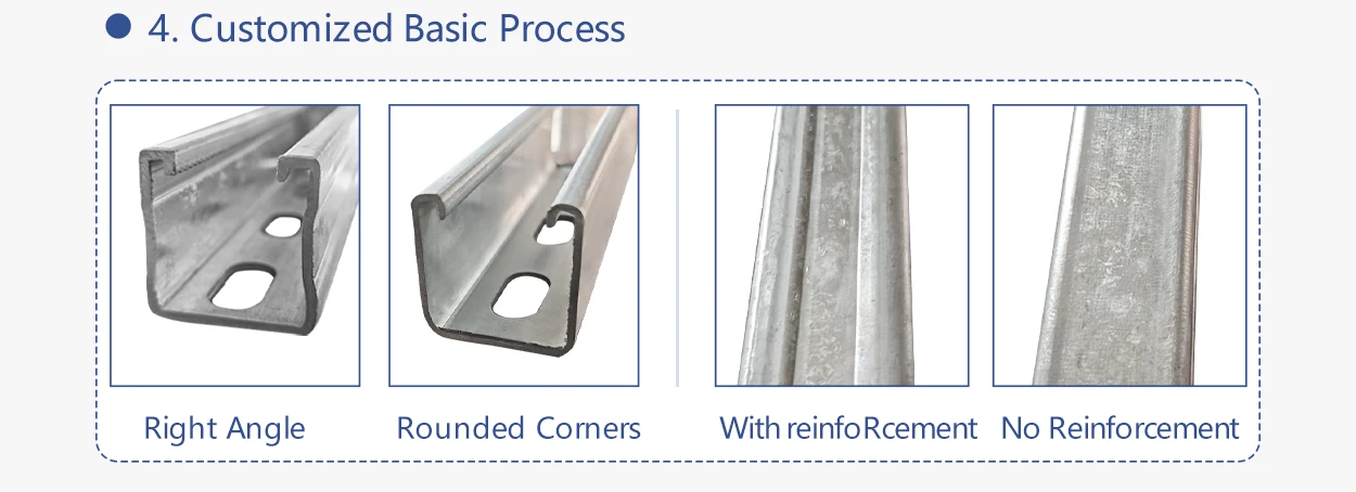 Steel C Channel Bracket C Channel Unistrut C Strut Channel for Solar ...