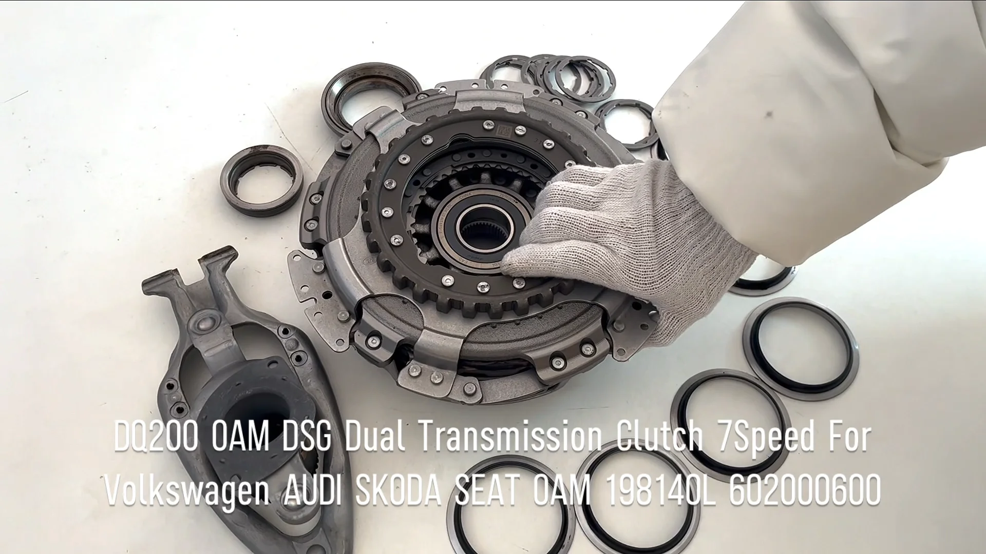 Dq200 0am Dsg 7 Speed Dual Clutch Kit New Type 0am198140l 602000600 For ...