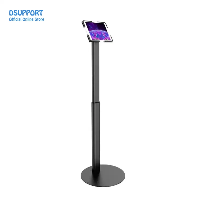 Universal Height Adjustable Anti-Theft Tablet Stand 360 Degree Rotation ...